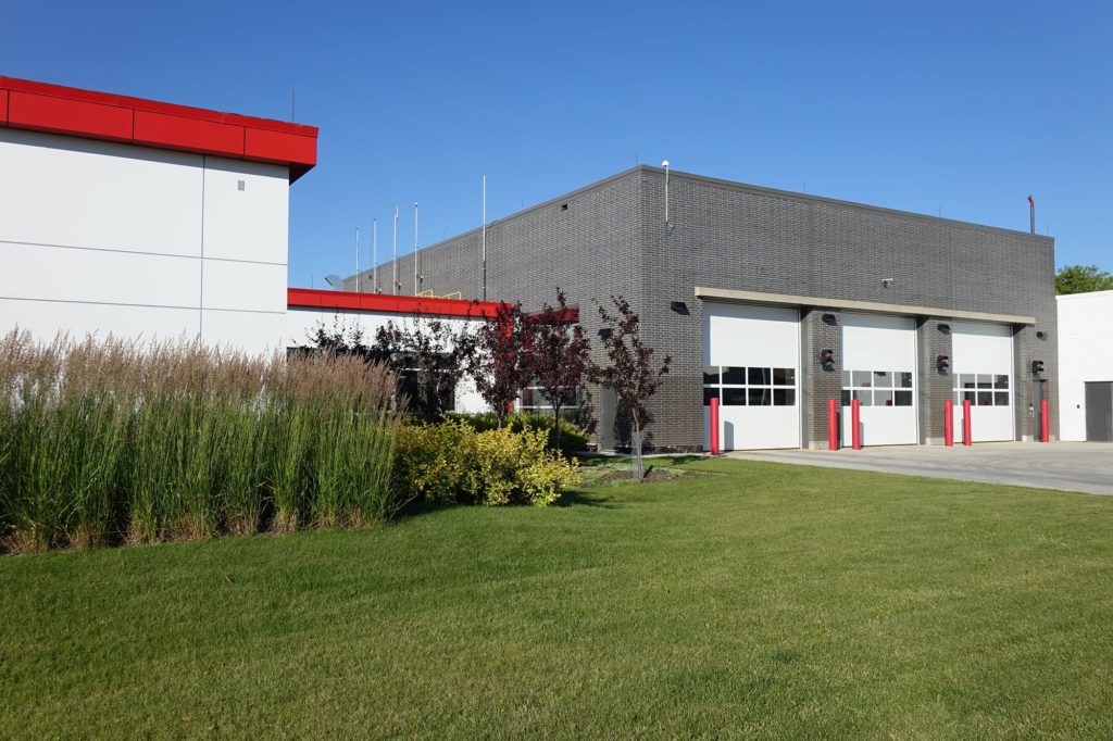 Fire Station Commercial Construction in Alberta