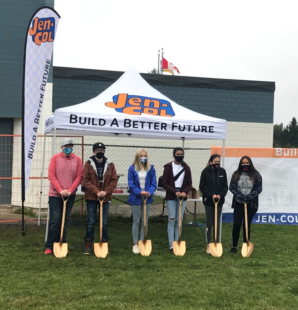 Groundbreaking ceremony kicks off Quesnel Junior School project - JEN COL